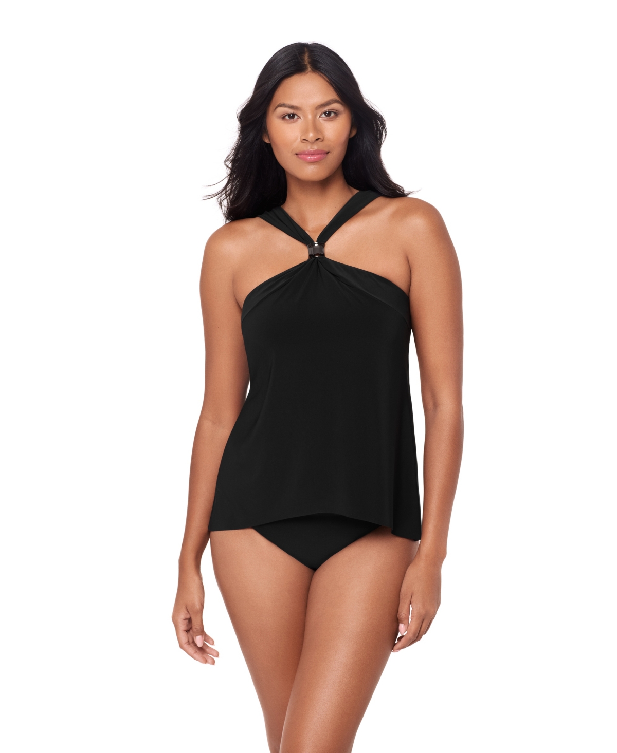 Click here for Magicsuit Womens Solid Faye Underwire Tankini Top... prices