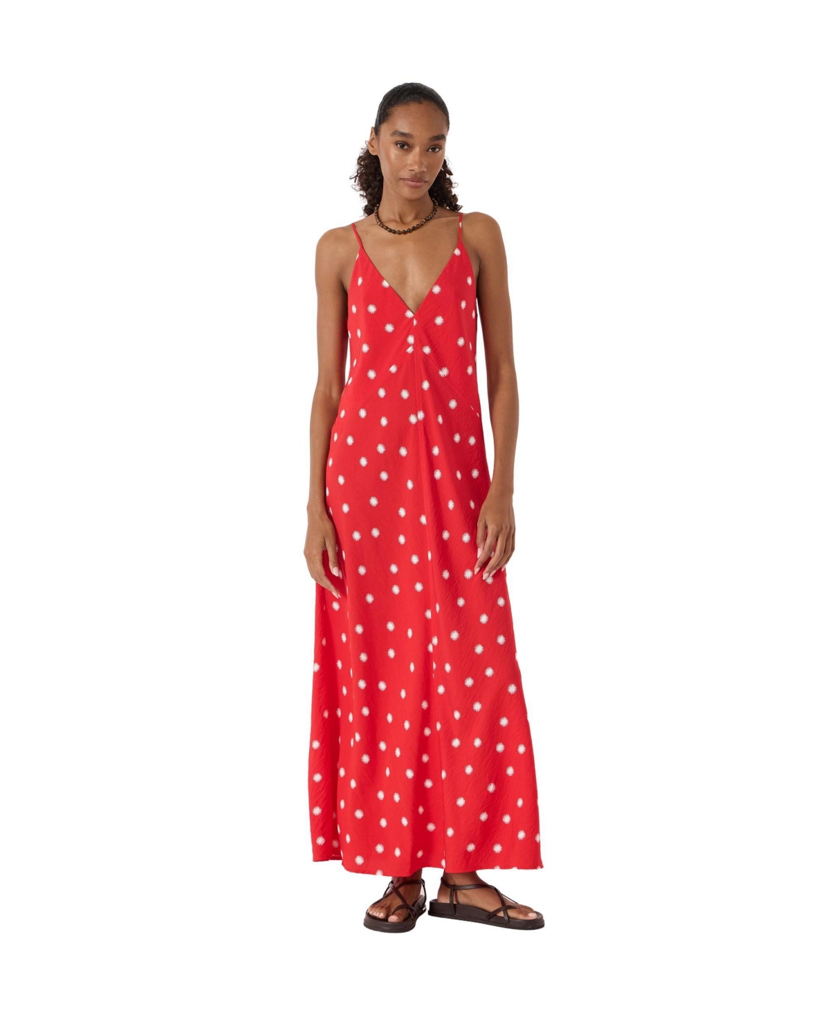 Click here for Hush Womens Air Flow Seam Detail Maxi Slip Dress -... prices