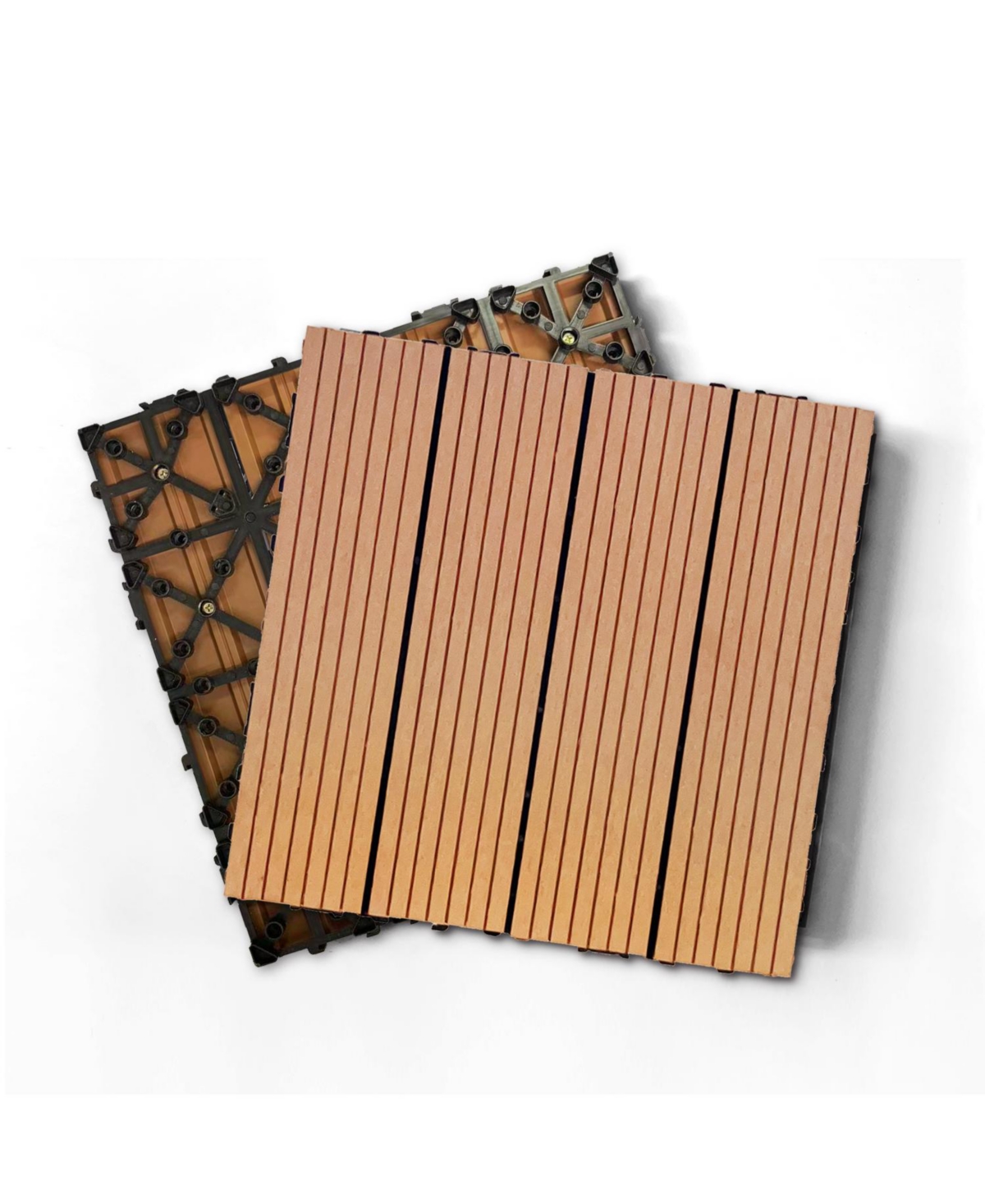 Click here for Mondawe 12-inch x 12-inch Wood Plastic Composite D... prices