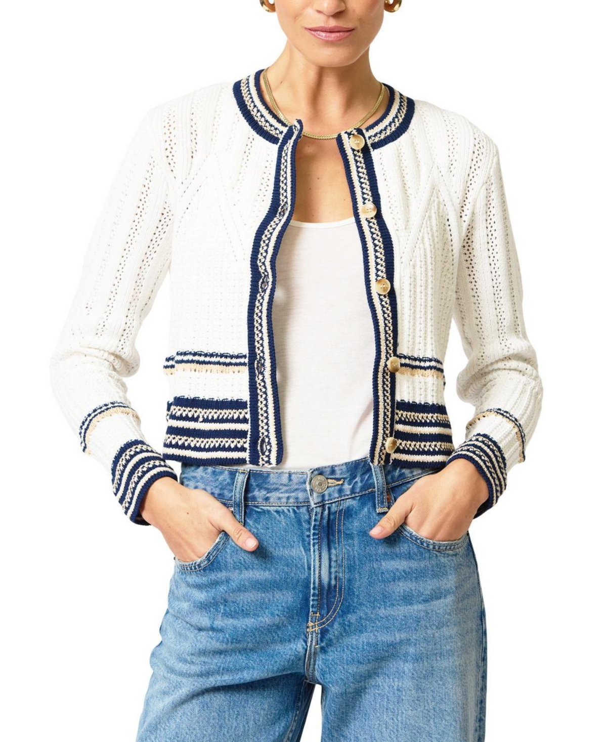Click here for Central Park West Womens Francie Novelty Stitch Ca... prices