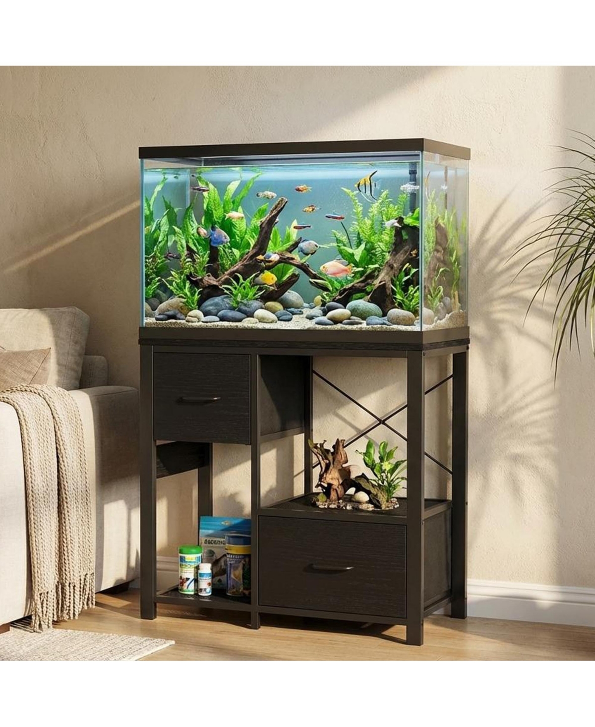 Click here for homfan 4 Tier Storage Shelf  31 Inch Standing Shel... prices
