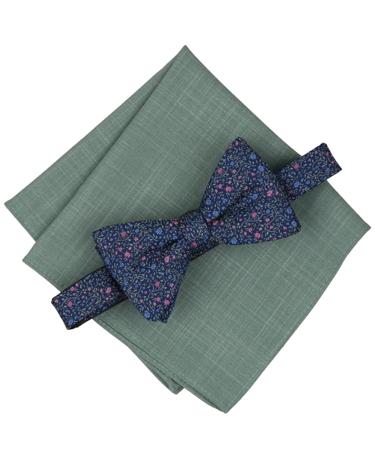 Click here for Bar Iii Mens Harley Bow Tie and Pocket Square  2-P... prices