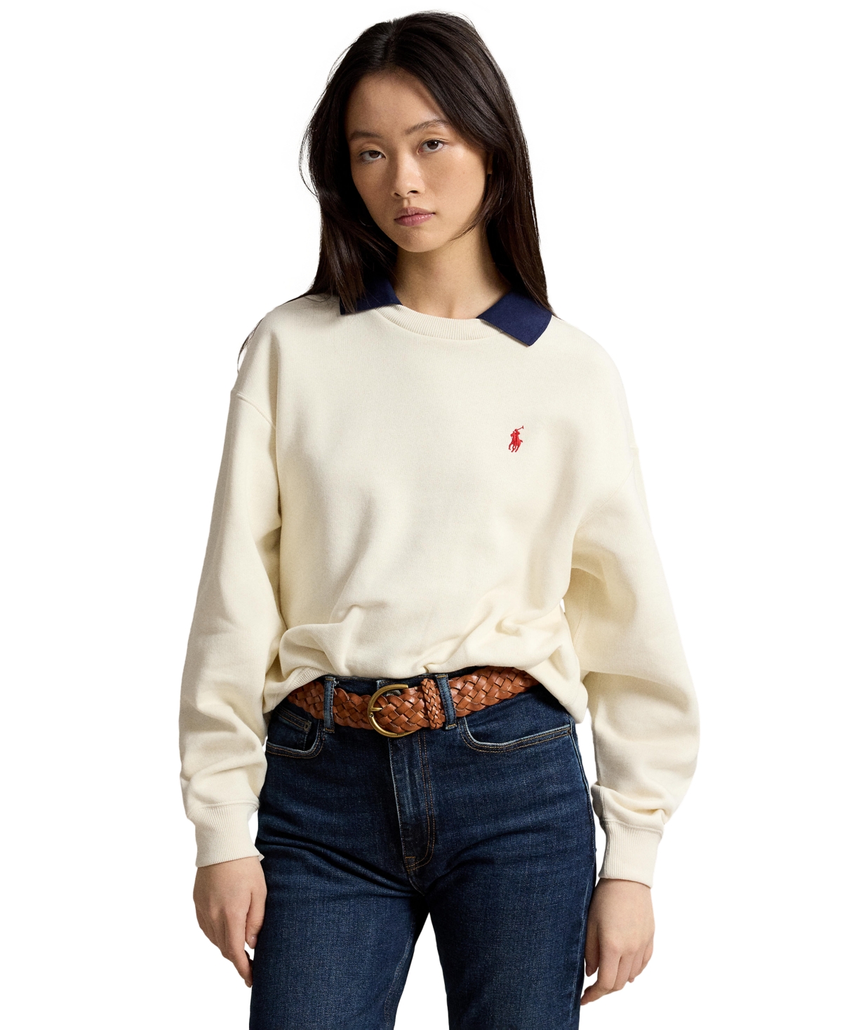 Click here for Polo Ralph Lauren Womens Crewneck Sweatshirt - War... prices