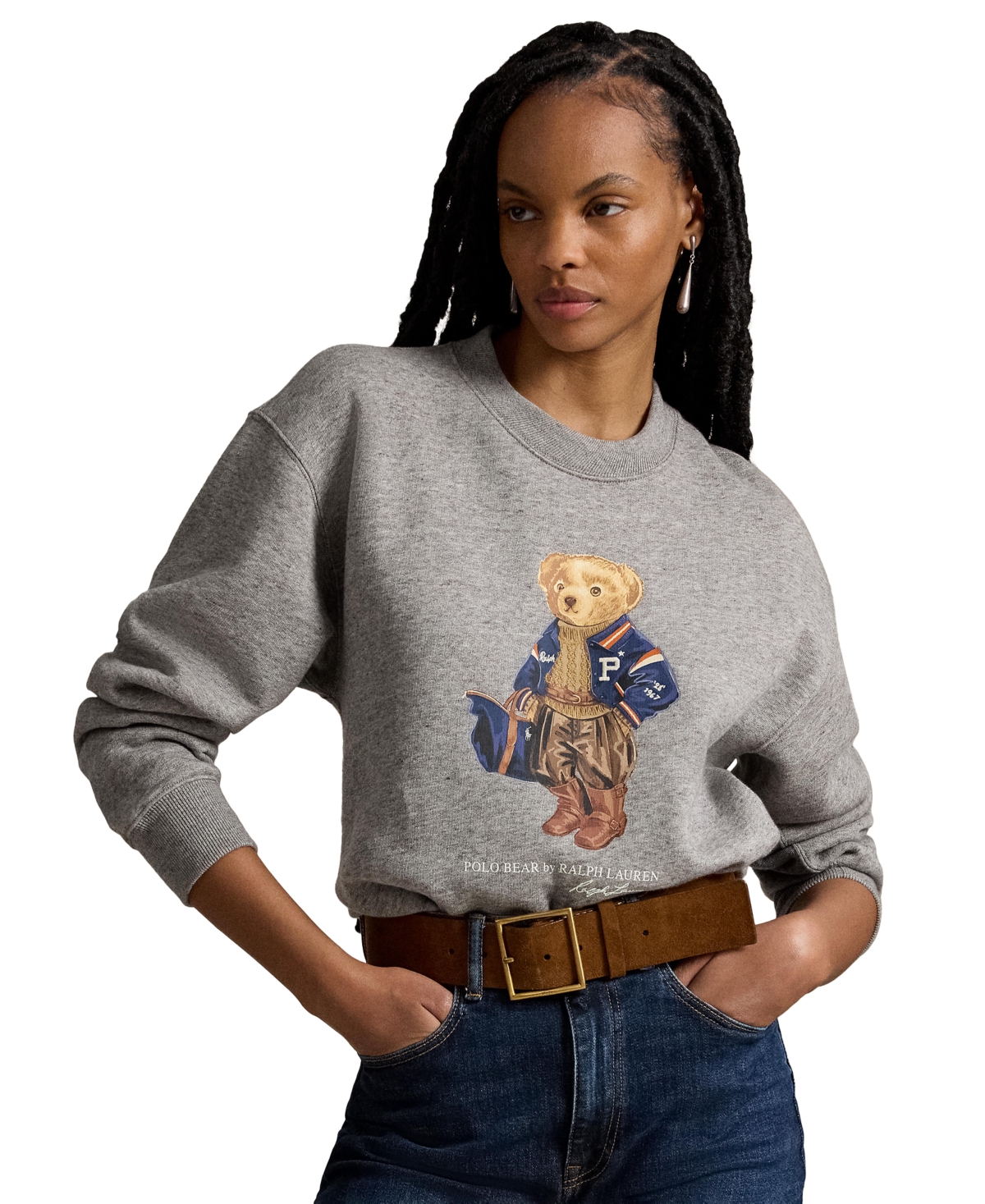 Click here for Polo Ralph Lauren Womens Polo Bear Crewneck Sweats... prices