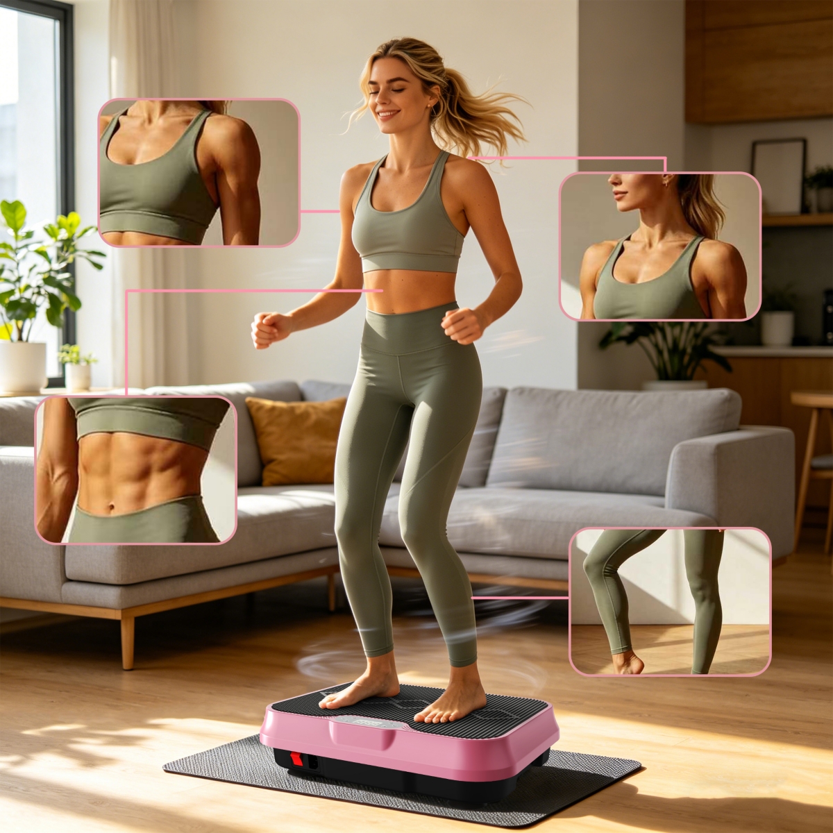 Click here for Zeny Vibration Plate Exercise Machine  Whole Body... prices