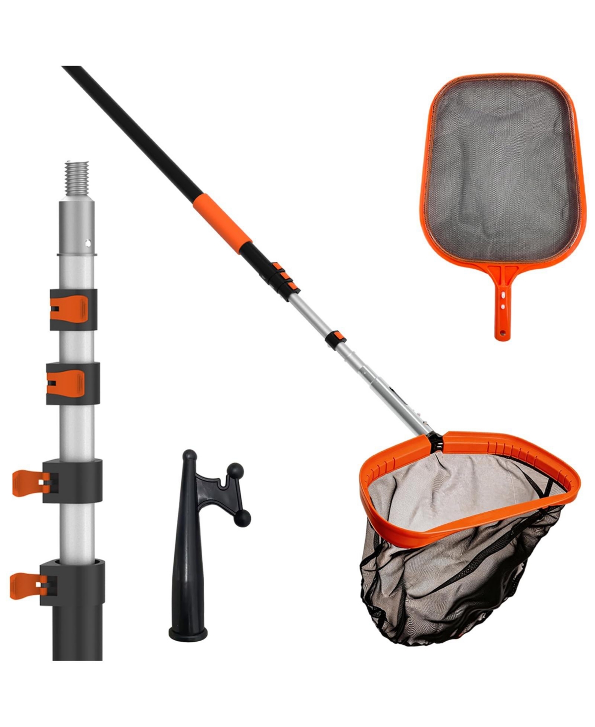 Click here for Xdovet Pool Skimmer Net Telescopic Pole 16feet Hea... prices