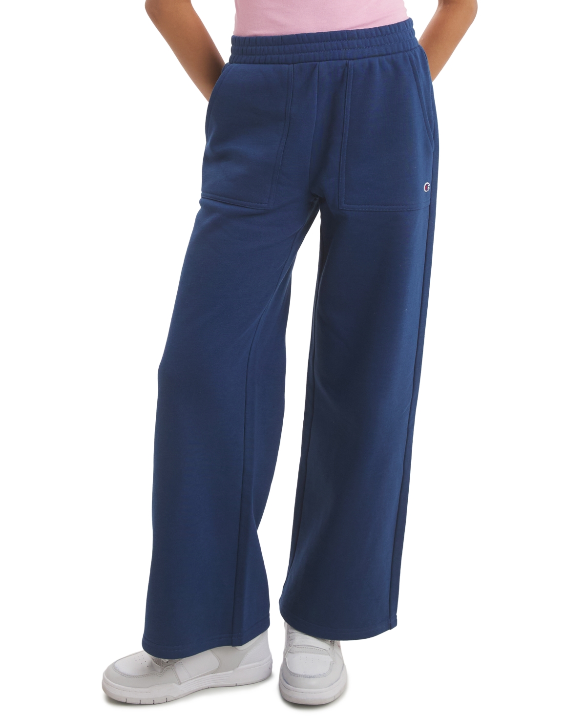 Click here for Champion Girls 7-16 Wide-Leg Pants - Estate Blue prices