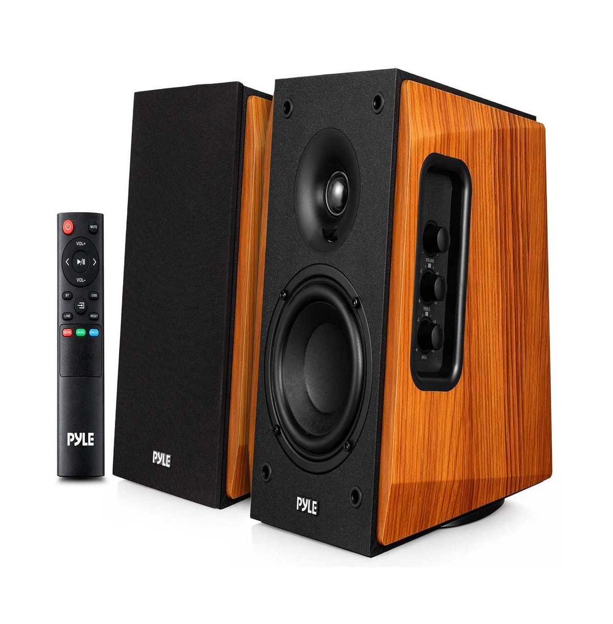 Click here for Pyle Powered Bookshelf Speakers with Bluetooth  80... prices