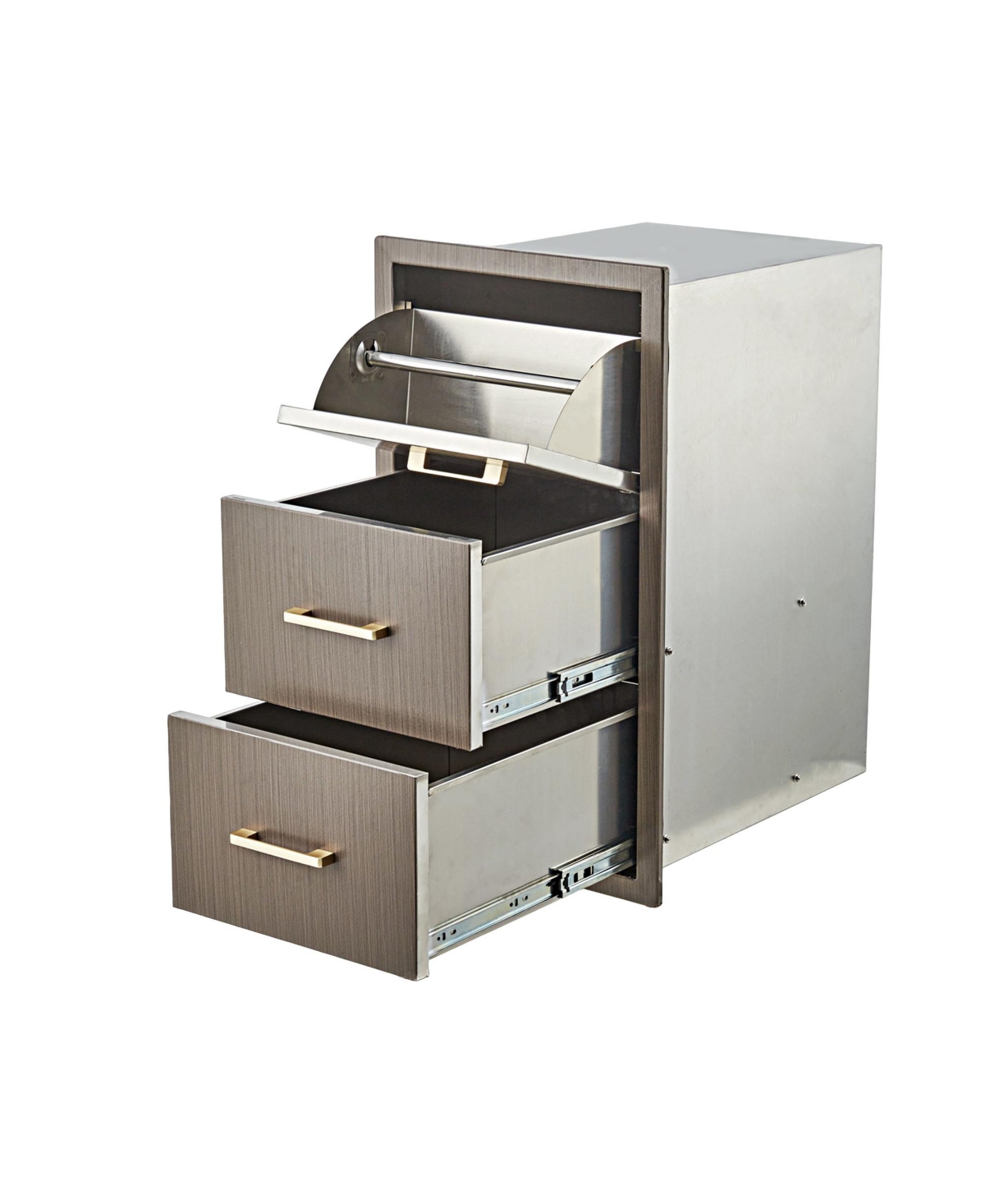 Click here for homfan Weatherproof Triple Drawer Outdoor Kitchen... prices