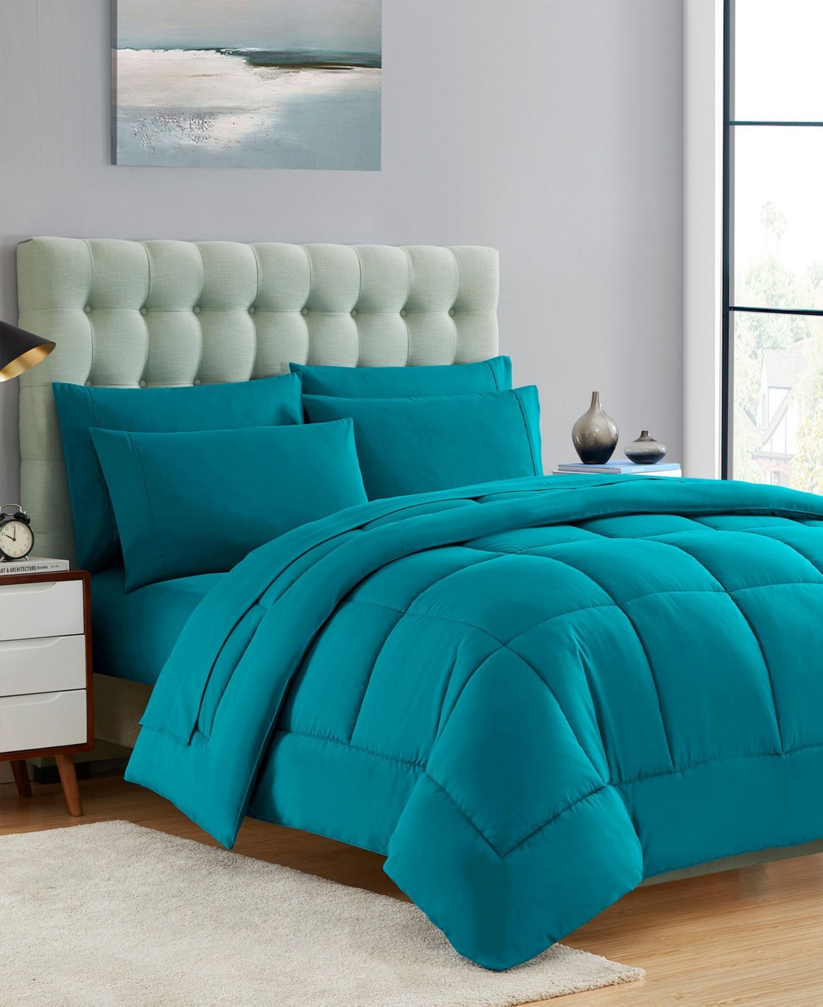 Click here for Sweet Home Collection Luxury All Season Solid 7-Pi... prices