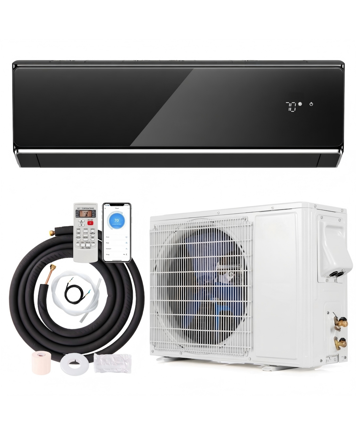 Click here for Sugift 12000 Btu 22 SEER2 208-230V Wifi Mini Split... prices