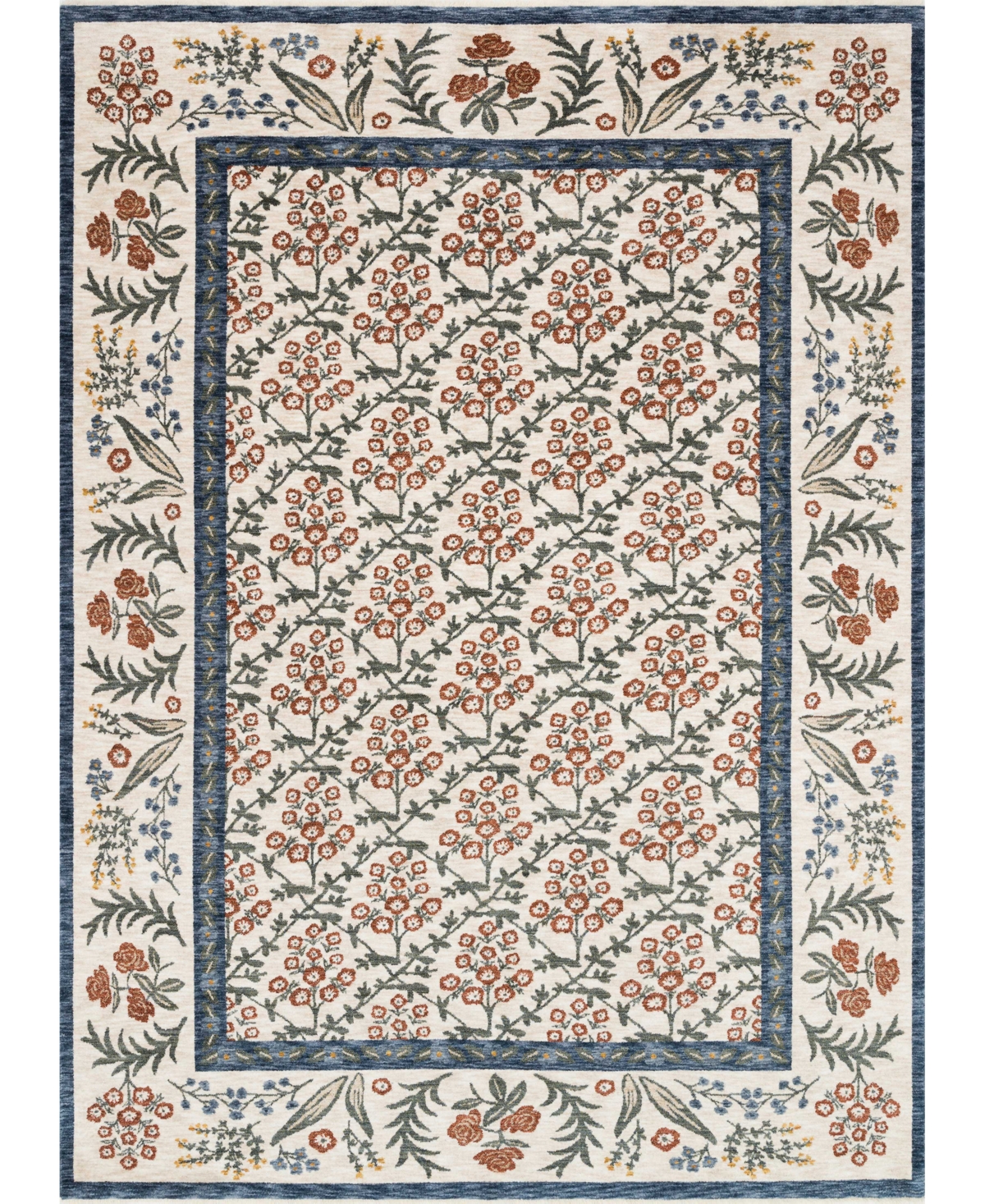 Click here for Rifle Paper Co Kismet Kis-02 50 x 79 Area Rug - Cr... prices