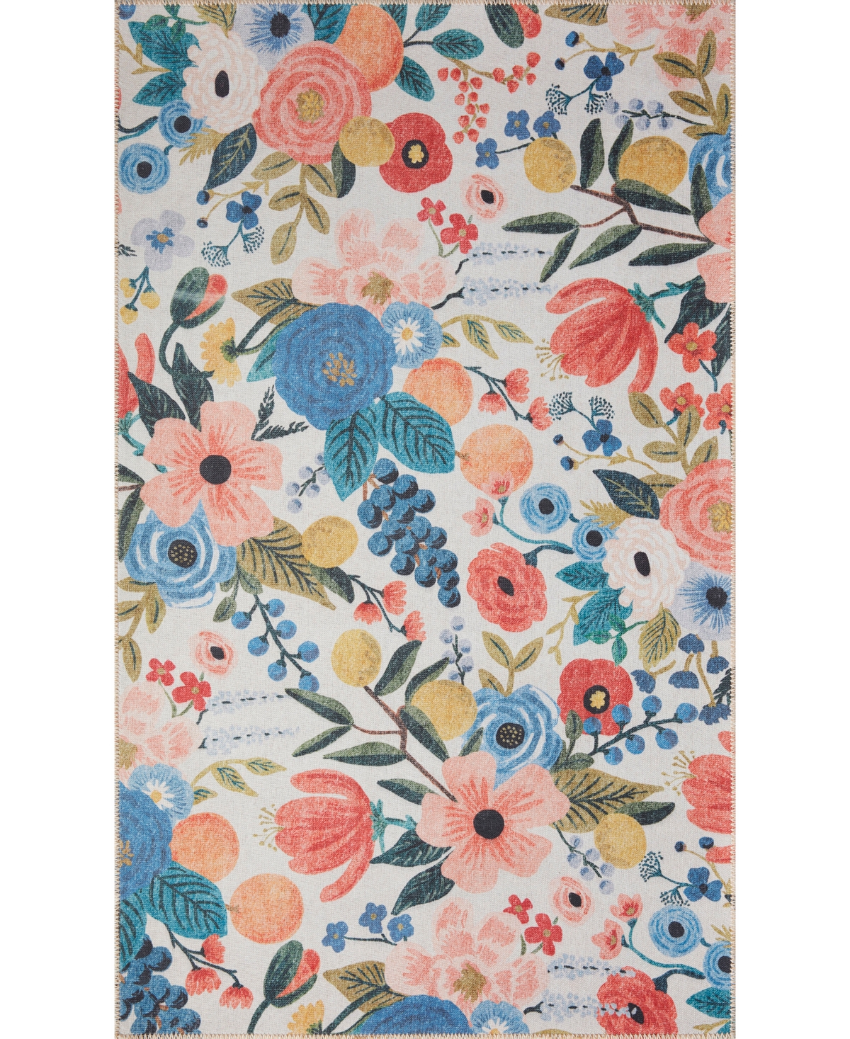 Click here for Rifle Paper Co Atelier Ate-05 23 x 39 Area Rug - M... prices
