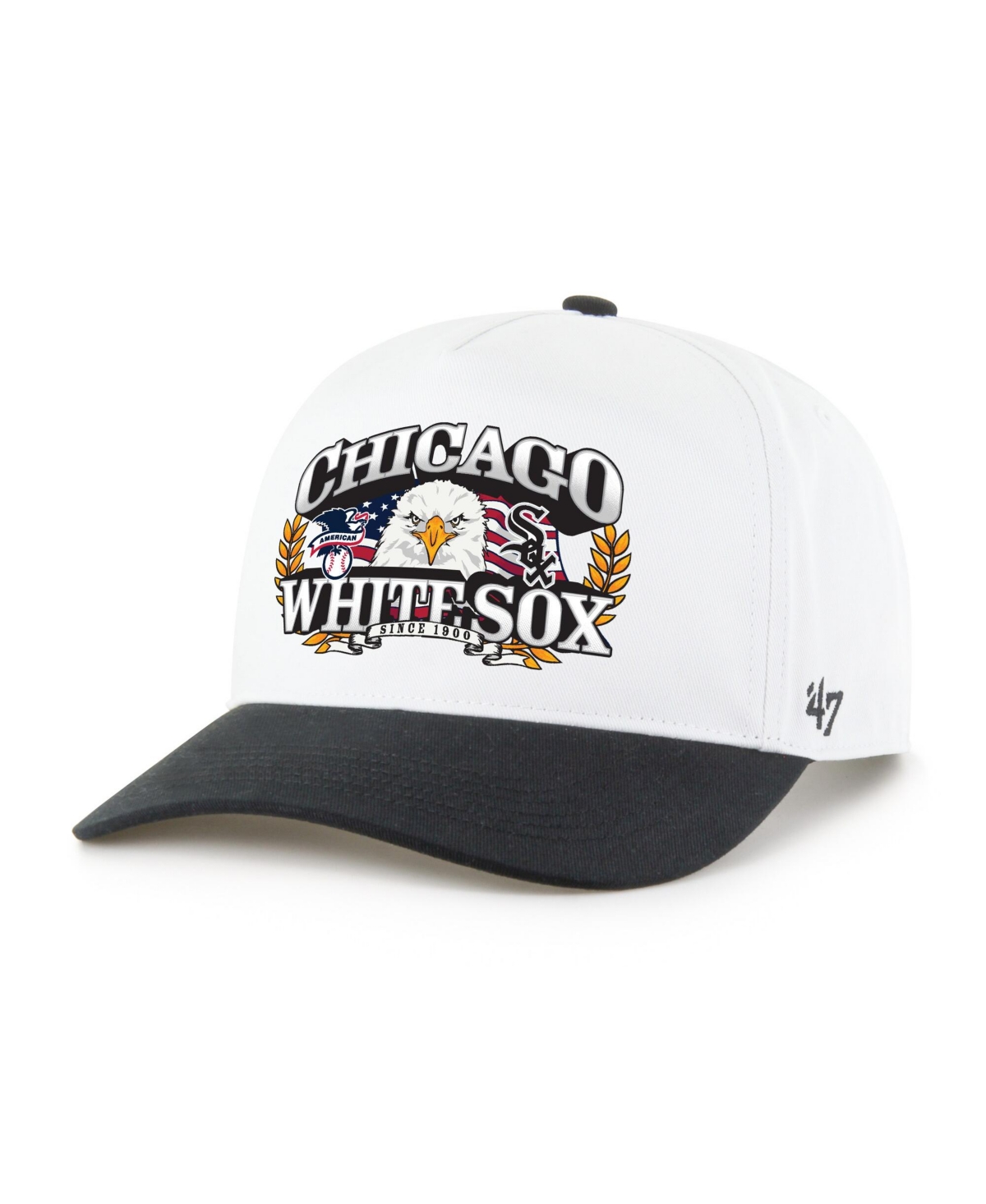 Click here for 47 Brand Mens White/Black Chicago White Sox Americ... prices