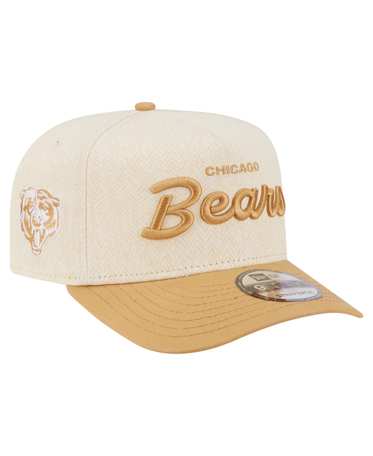 Click here for New Era Mens Cream Chicago Bears Herringbone 9FIFT... prices