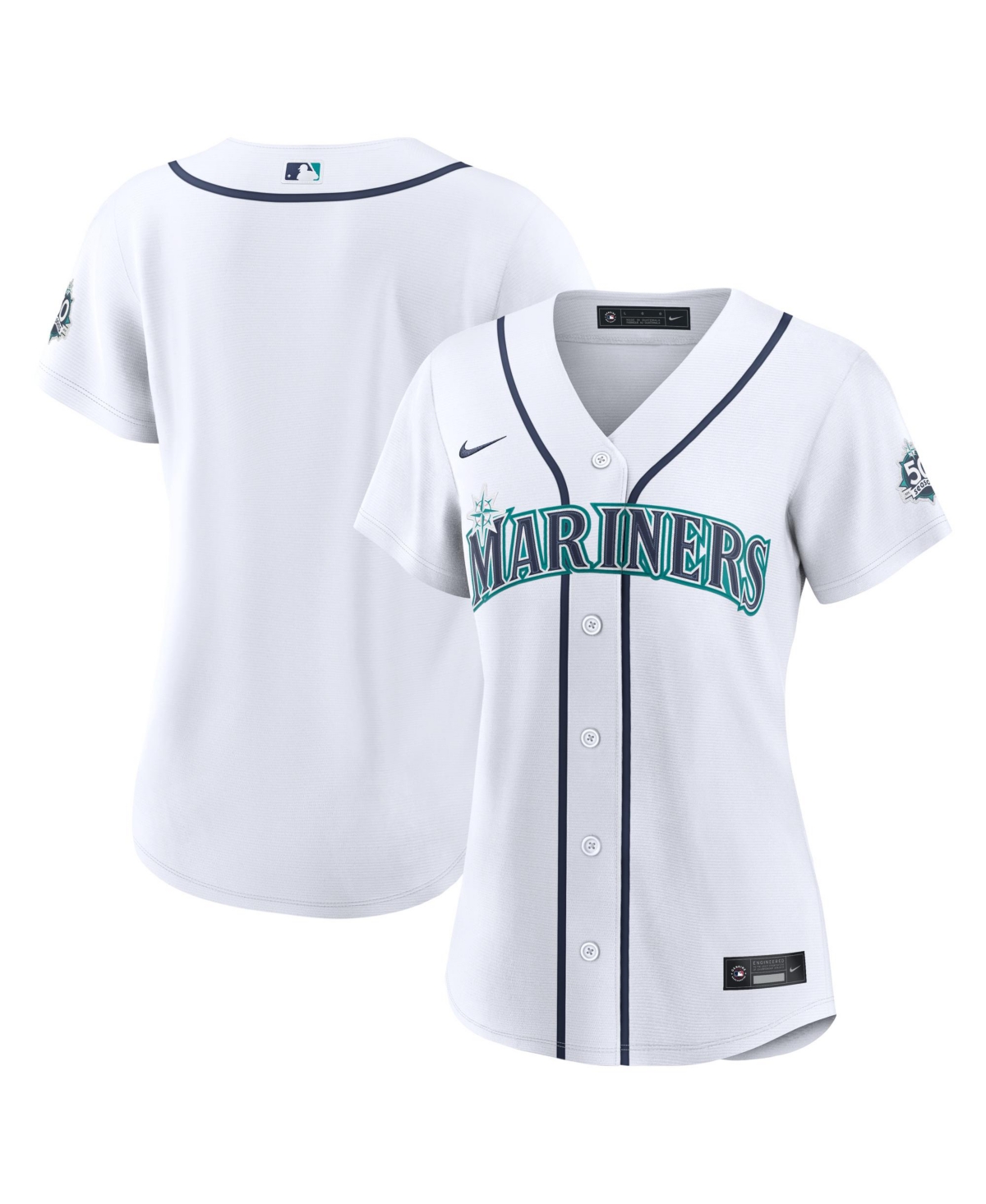 Click here for Nike Womens White Seattle Mariners Home 50th Seaso... prices