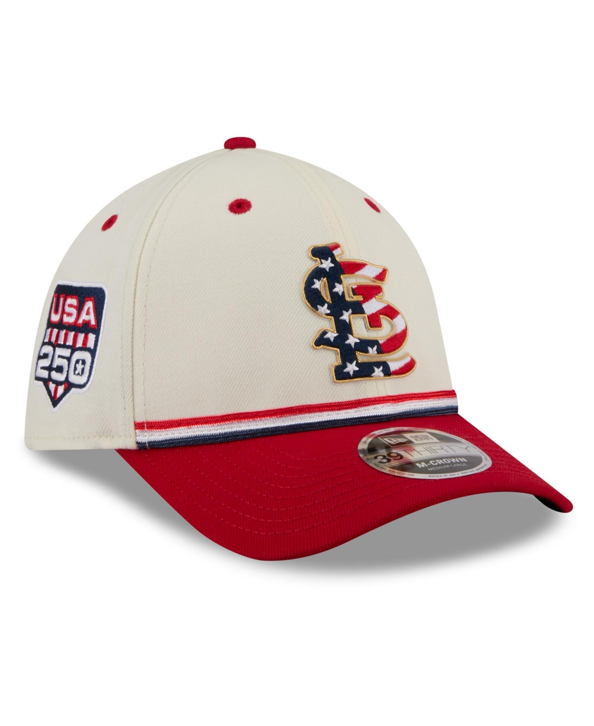 Click here for New Era Mens Cream/Red St. Louis Cardinals Usa 250... prices