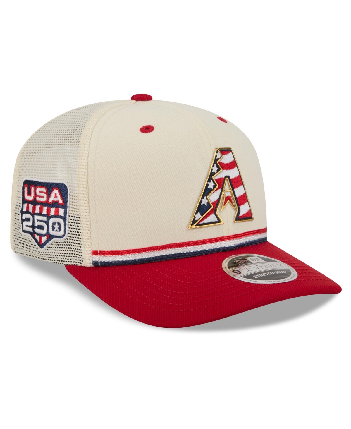 Click here for New Era Mens Cream/Red Arizona Diamondbacks Usa 25... prices