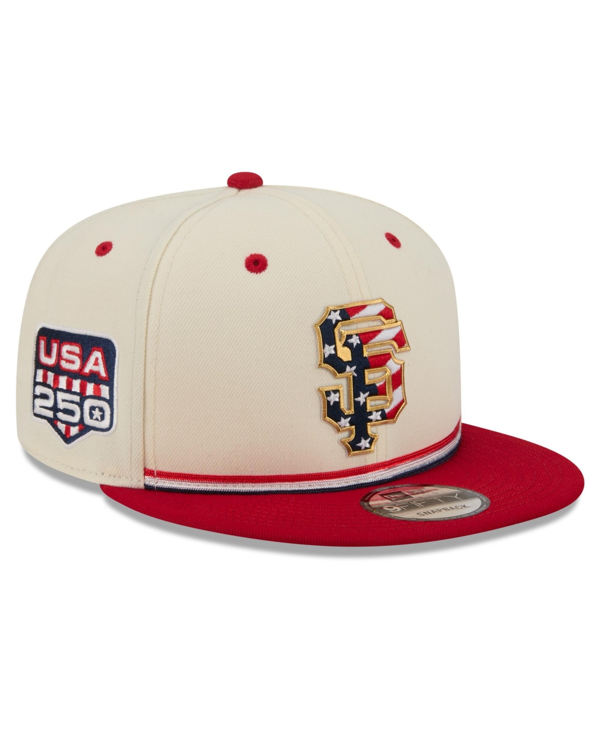 Click here for New Era Mens Cream/Red San Francisco Giants 4th of... prices