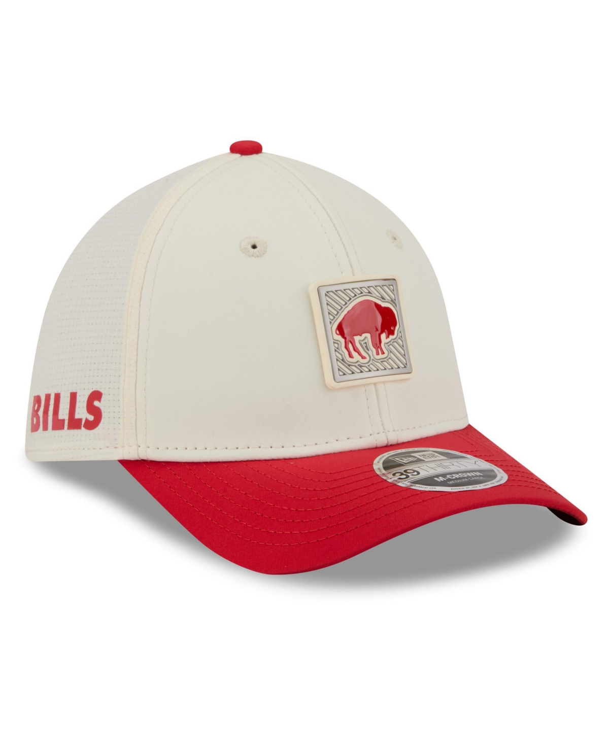 Click here for New Era Mens Cream/Red Buffalo Bills 2026 Nfl Trai... prices