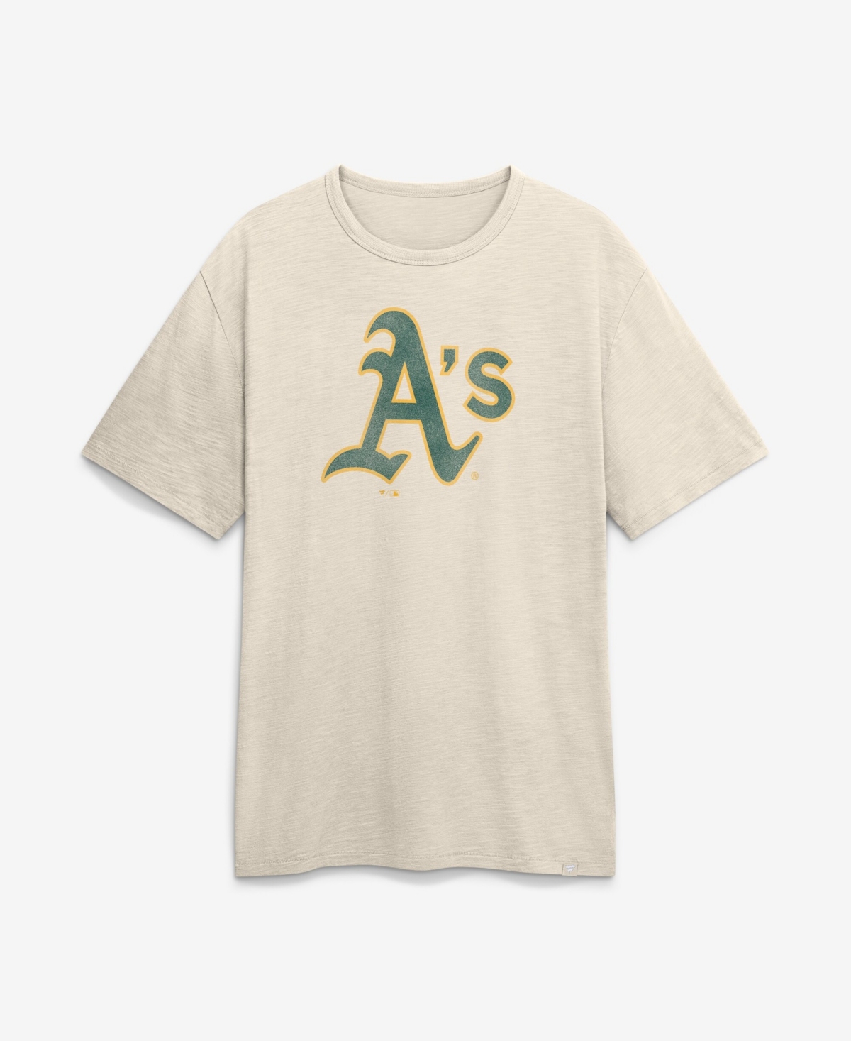 Click here for Fanatics Mens Cream Athletics Stadium Slub T-Shirt... prices