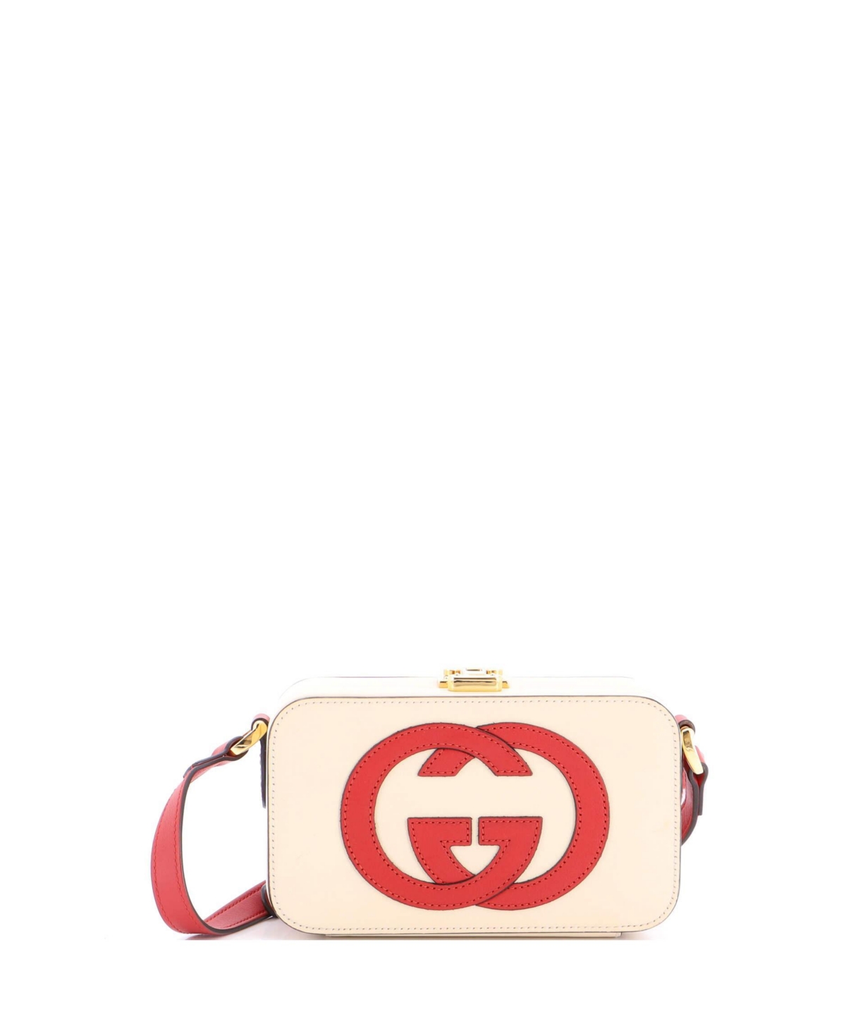 Click here for Pre-Owned Gucci Interlocking G Camera Bag Leather... prices