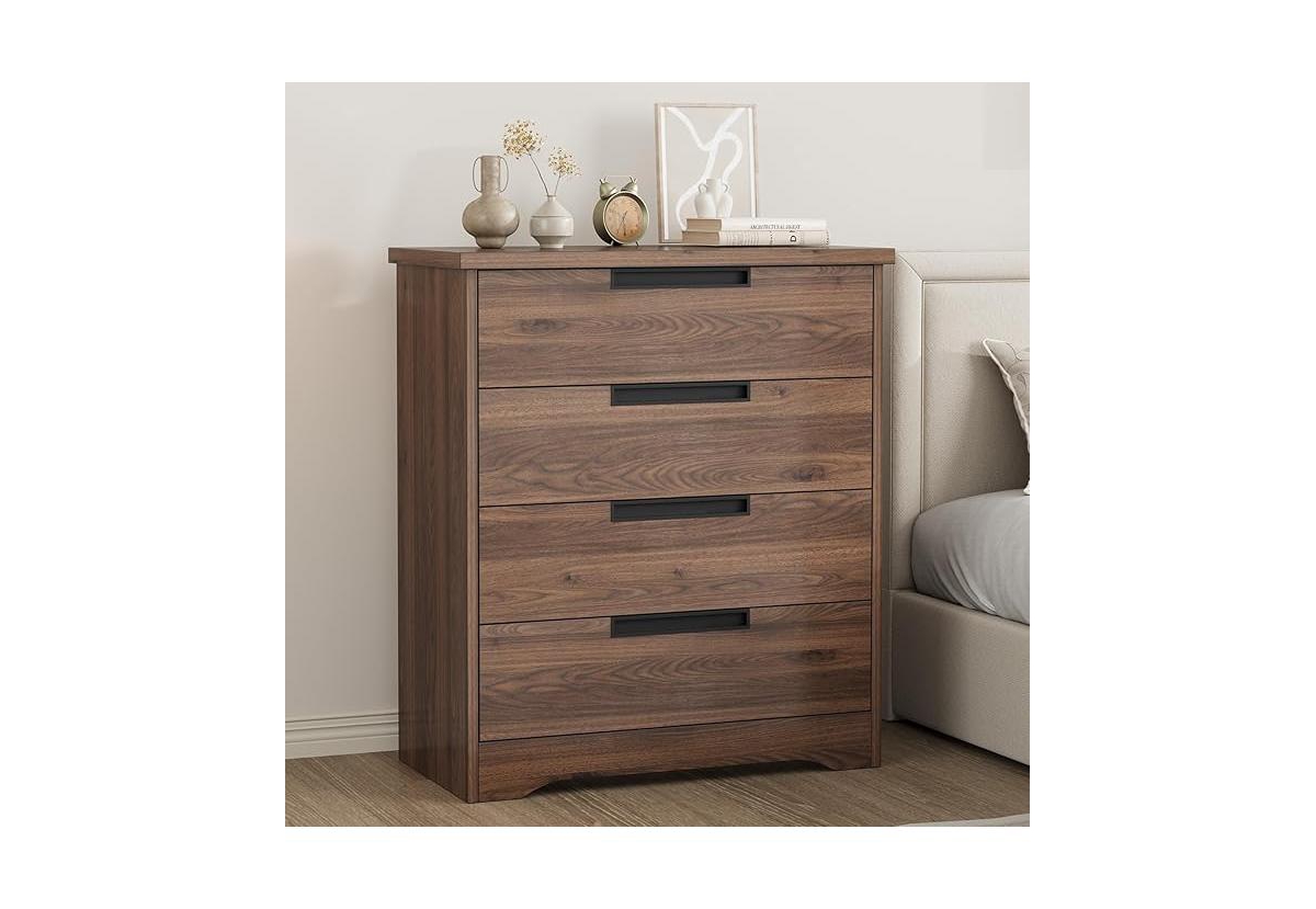 Click here for homfan 4-Drawer Dresser for Bedroom Chest of Drawe... prices