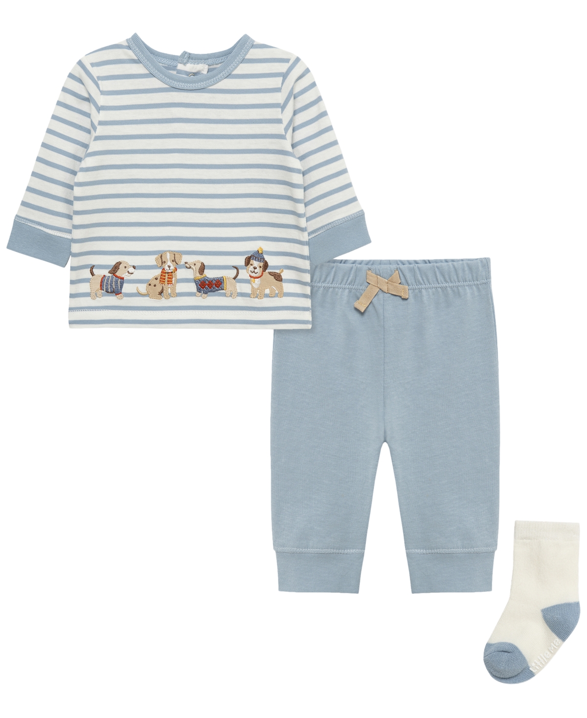 Click here for Little Me Baby Boys Puppies Long-Sleeve Top  Jogge... prices
