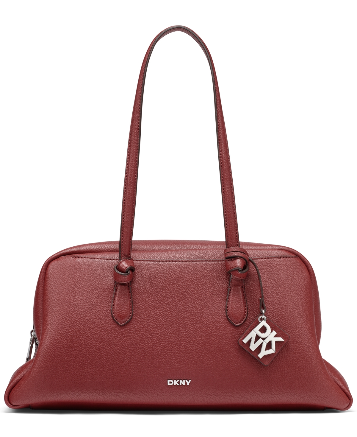 Click here for Dkny Eliza Large Bowling Zip-Top Shoulder Handbag... prices