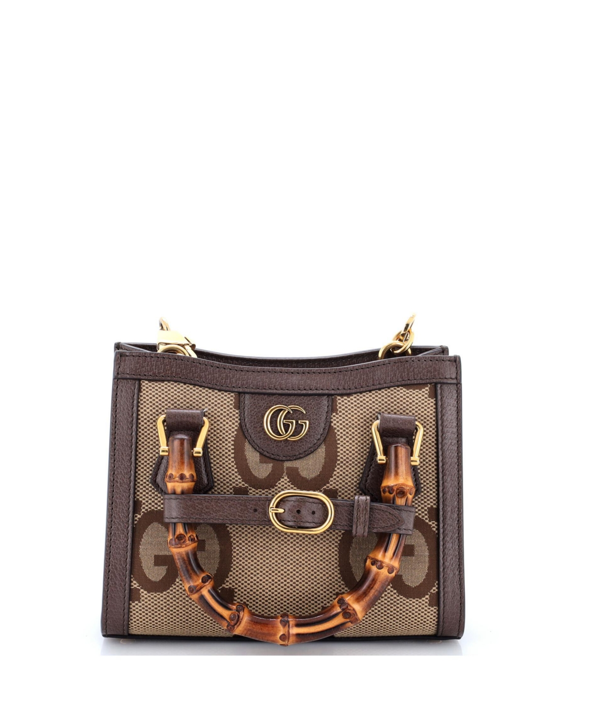 Click here for Pre-Owned Gucci Mini Diana Nm Bamboo Handle Tote J... prices