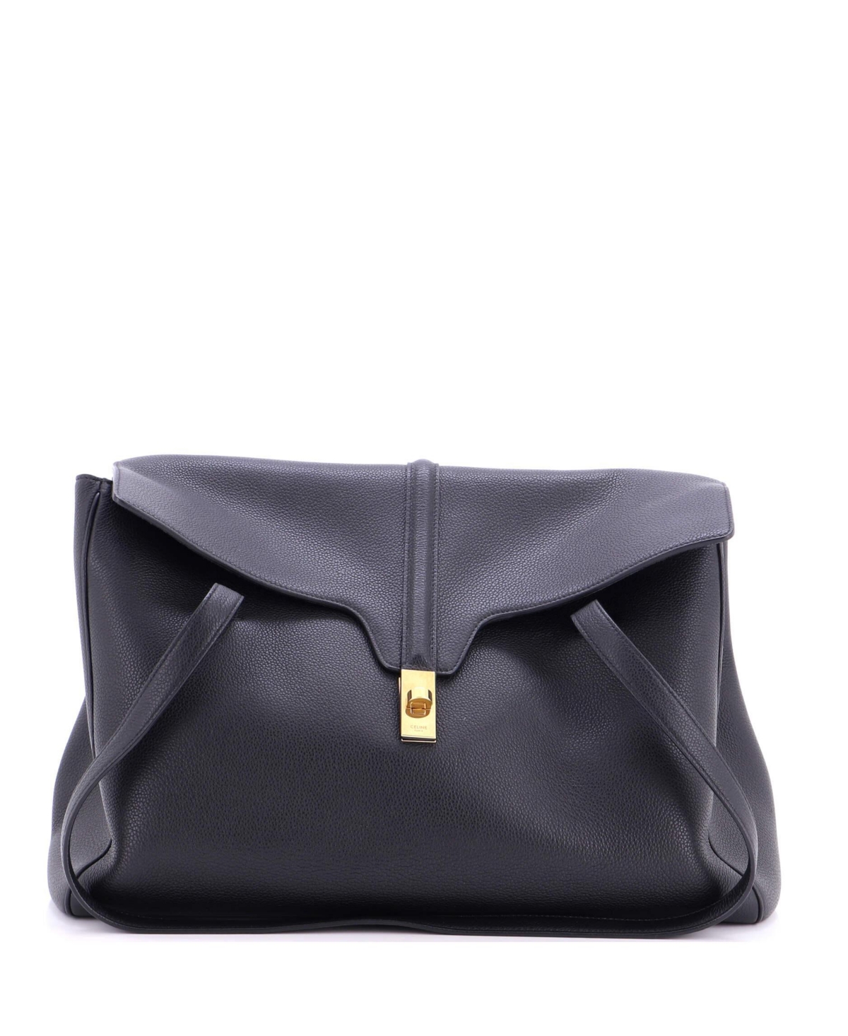 Click here for Pre-Owned Celine Large Soft 16 Bag Grained Calfski... prices