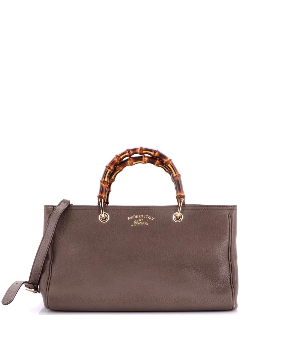 Click here for Pre-Owned Gucci Medium Bamboo Shopper Tote Leather... prices