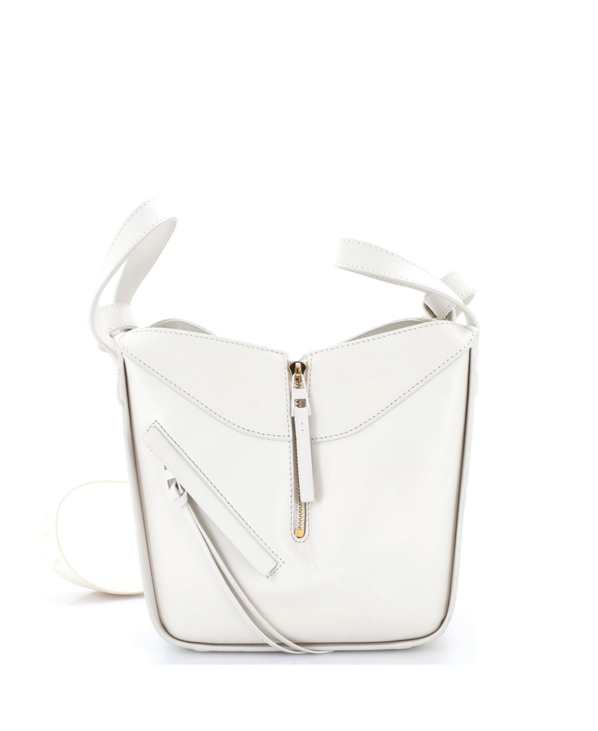 Click here for Pre-Owned Loewe Compact Monochrome Hammock Bag Lea... prices