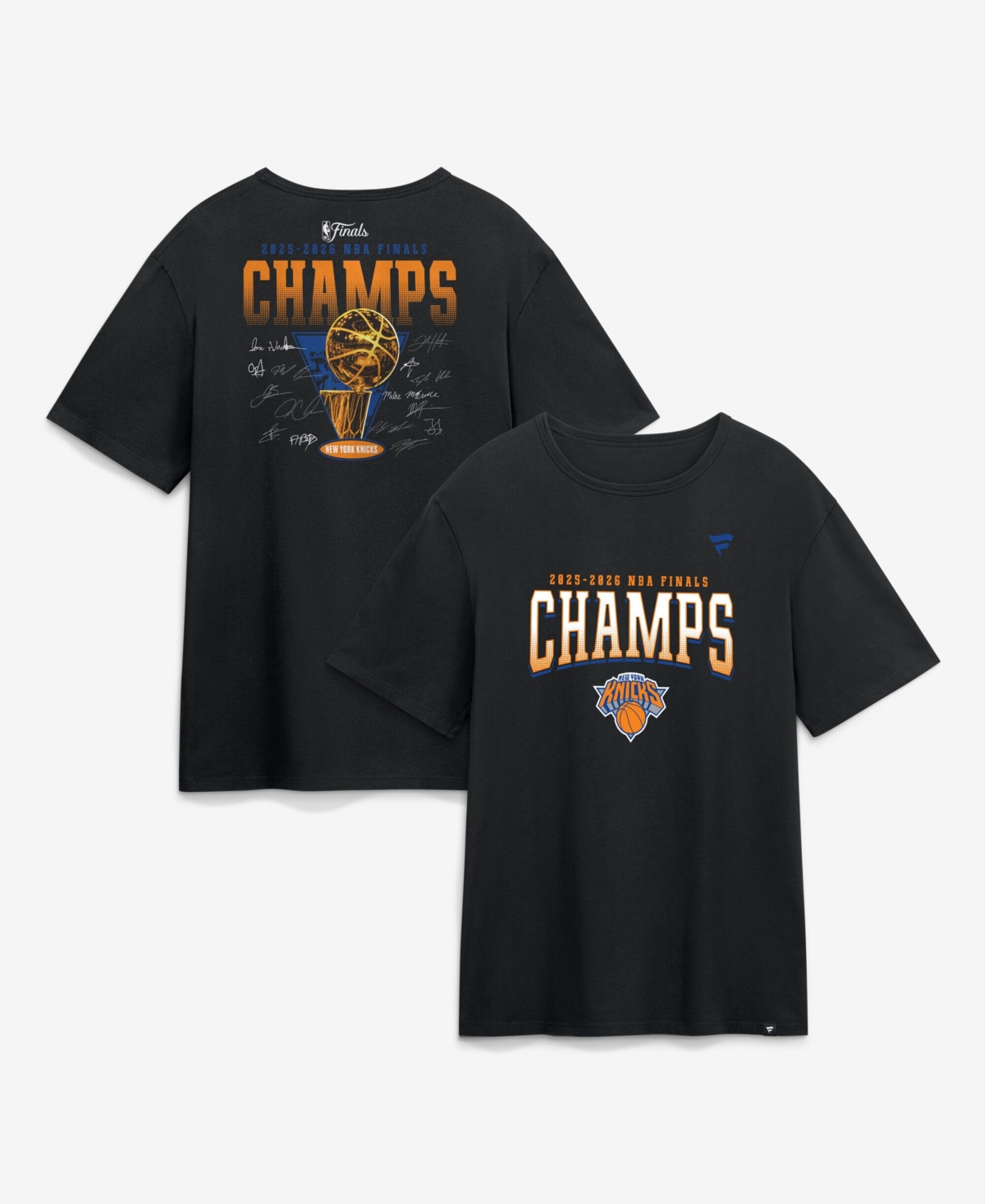 Click here for Fanatics Mens Black New York Knicks 2026 Nba Final... prices