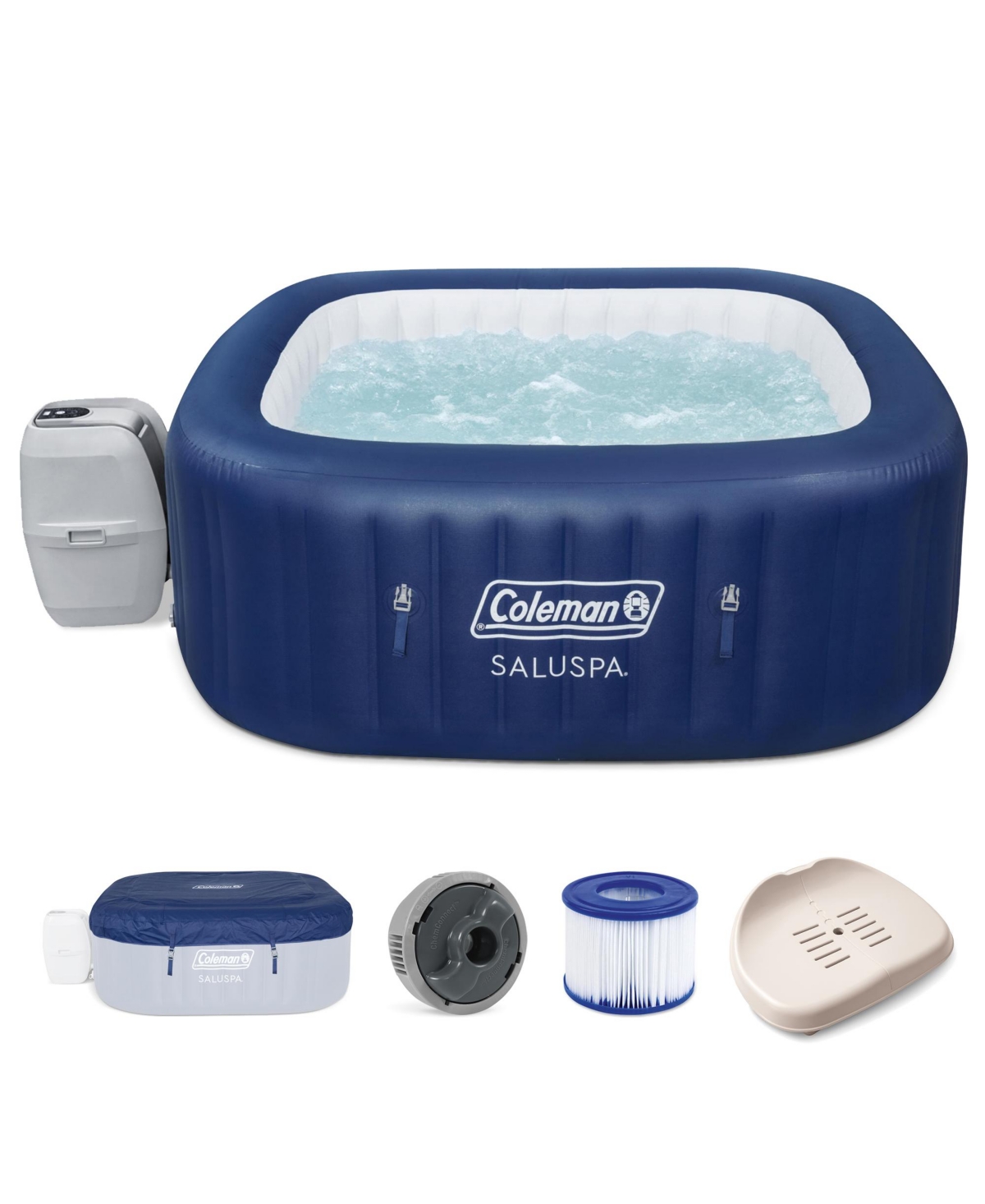Click here for Coleman SaluSpa Inflatable Hot Tub Spa with PureSp... prices