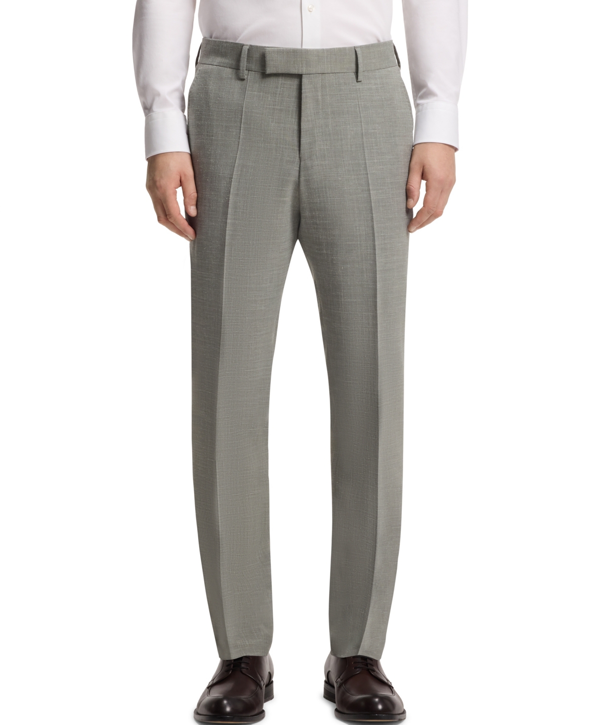 Click here for Boss by Hugo Boss Mens Melange Stretch Slim-Fit Pa... prices