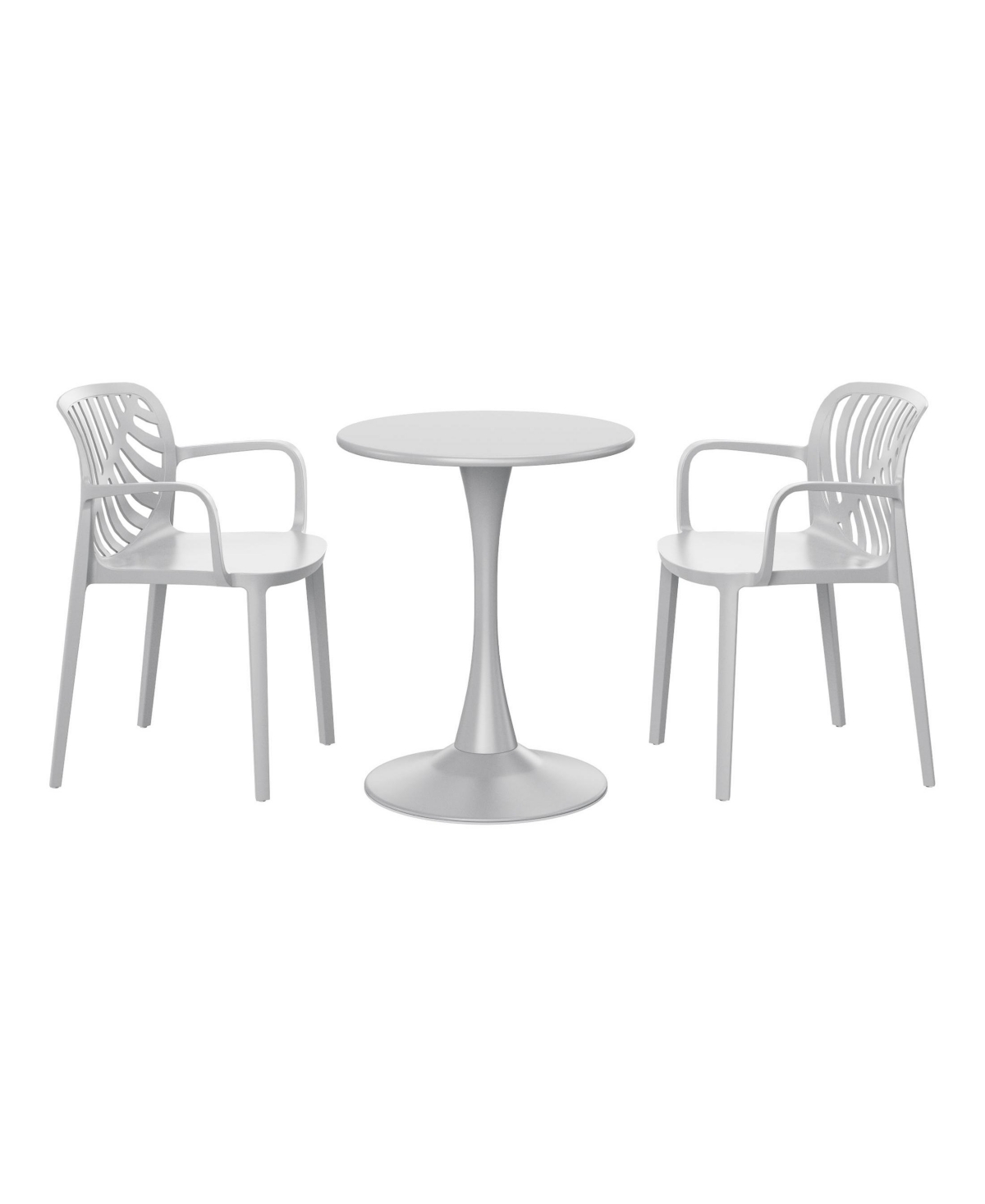 Click here for WestinTrends 3-Piece Outdoor Indoor Metal Patio Di... prices