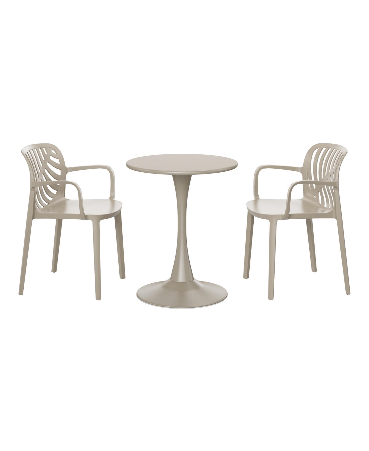 Click here for WestinTrends 3-Piece Outdoor Indoor Metal Patio Di... prices