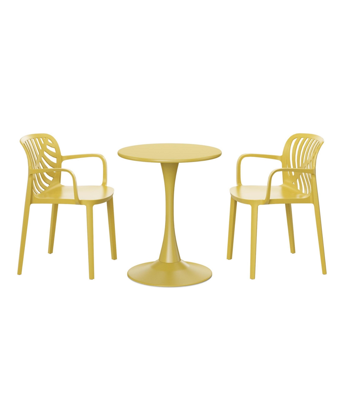 Click here for WestinTrends 3-Piece Outdoor Indoor Metal Patio Di... prices