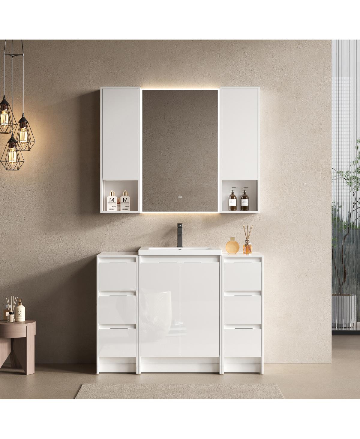 Click here for Sillysis 47 Inch Freestanding Bathroom Vanity with... prices