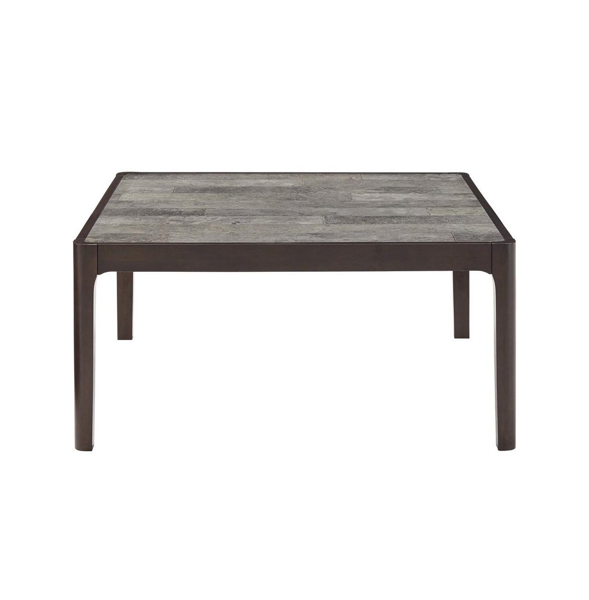 Click here for iNSPIRE Q Faux Marble Square Coffee Table - Dark w... prices