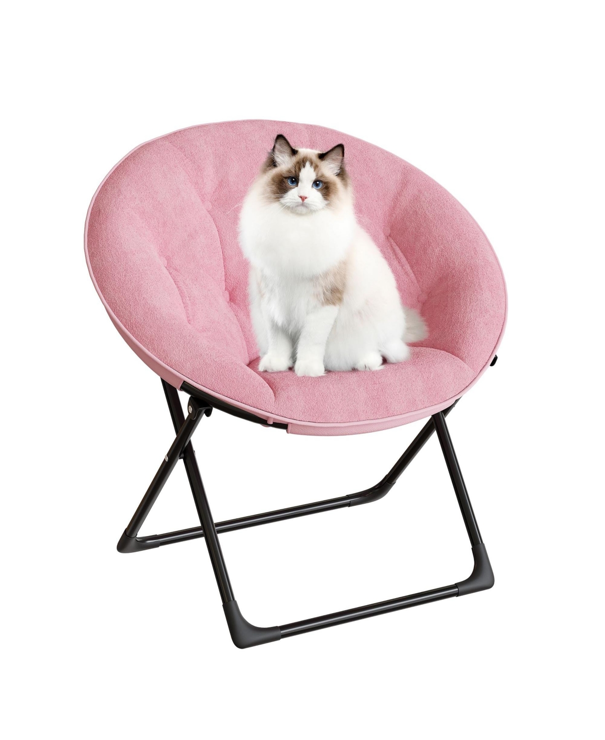 Click here for gaomon Oversized Faux Fur Foldable Saucer Chair  S... prices