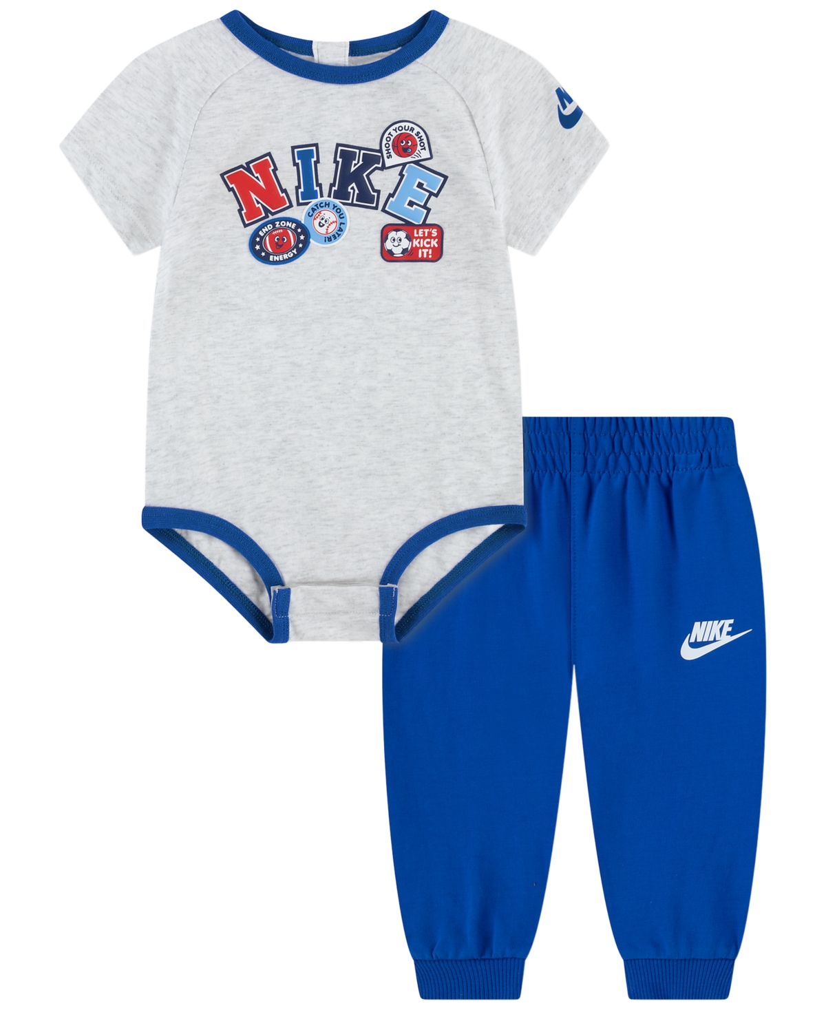 Click here for Nike Baby Boys Short-Sleeve Bodysuit and Pants  2-... prices