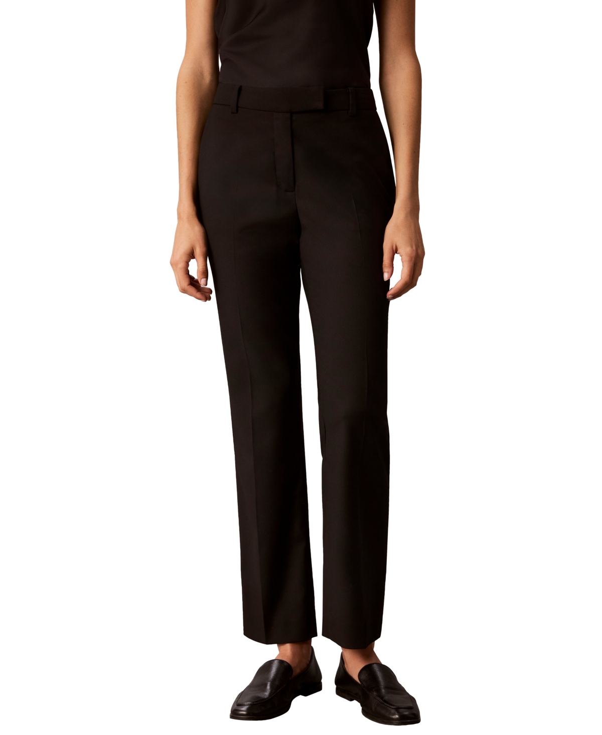 Click here for Calvin Klein Petite Straight-Leg Mid-Rise Ankle Pa... prices