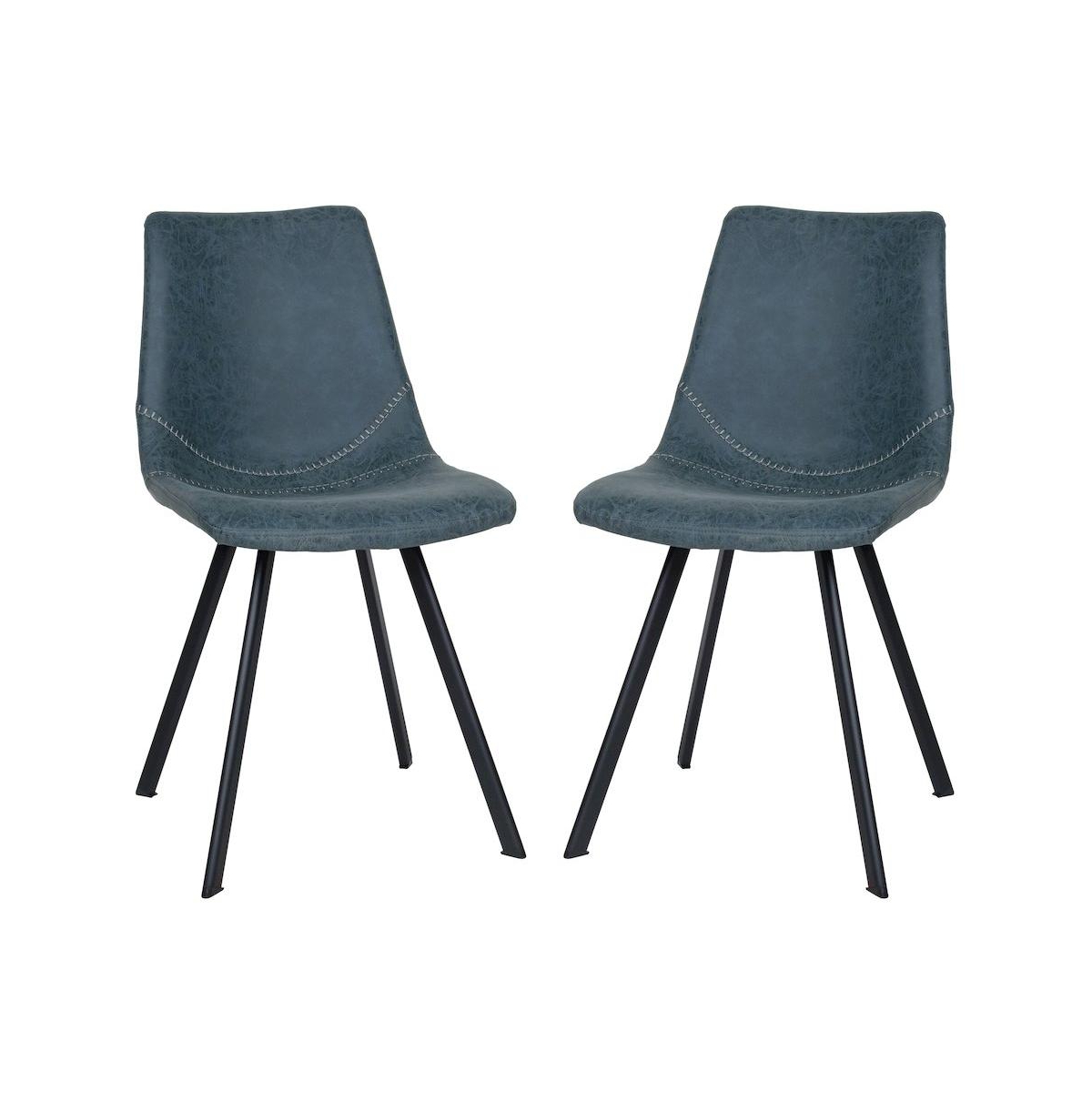 Click here for LeisureMod Markley Modern Leather Dining Chair Wit... prices