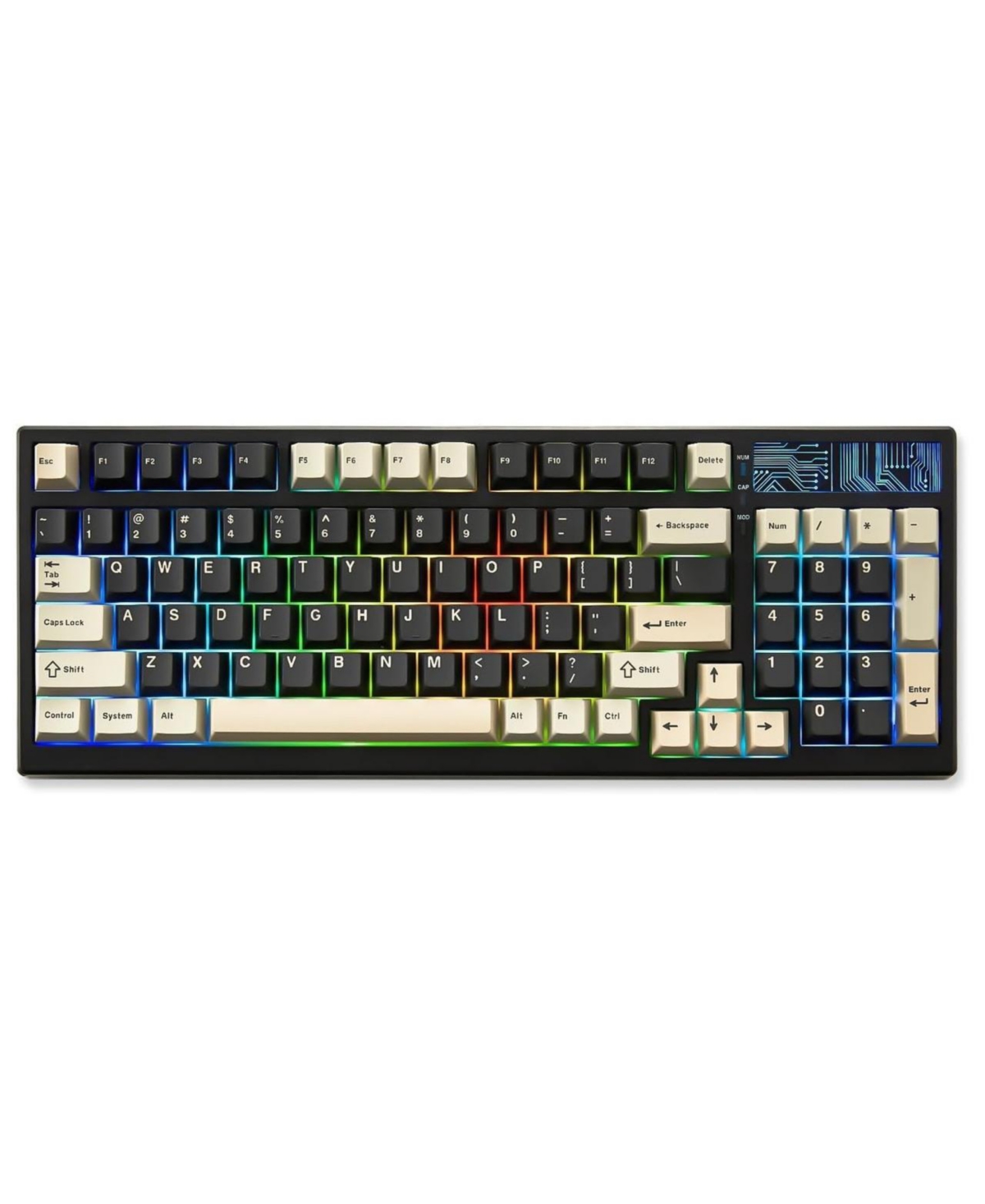 Click here for Lamicall YZ98 98 99 Keys Tri-Mode Hot Swap Rgb Gam... prices