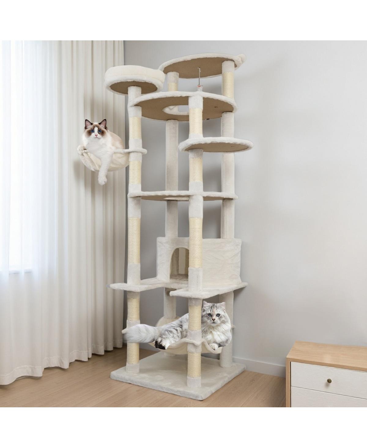 Click here for Streamdale Furniture 78 Cat Tree Tower with Large... prices
