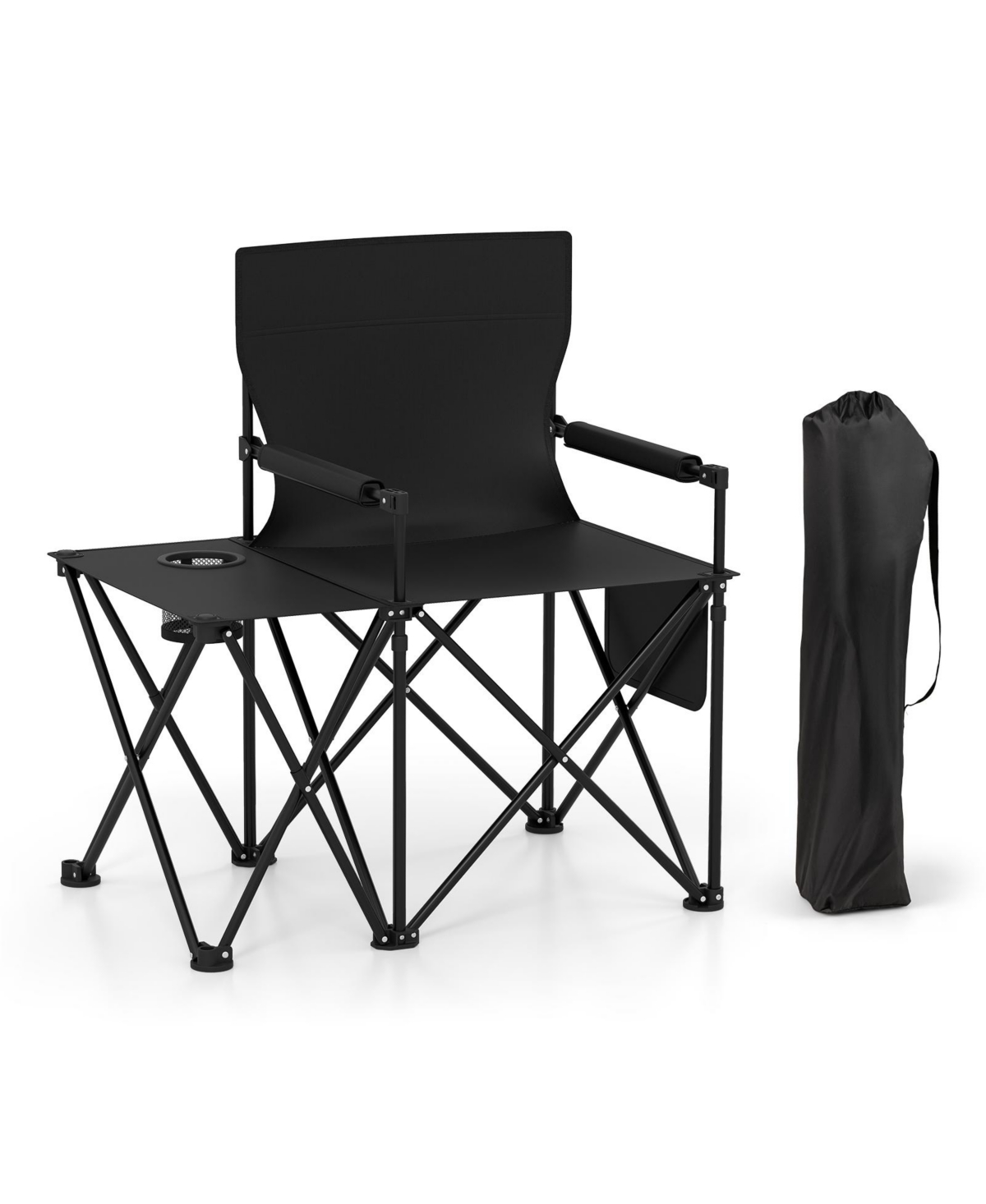 Click here for Mecale Oversized Camping Chair with Cooler Pouch a... prices