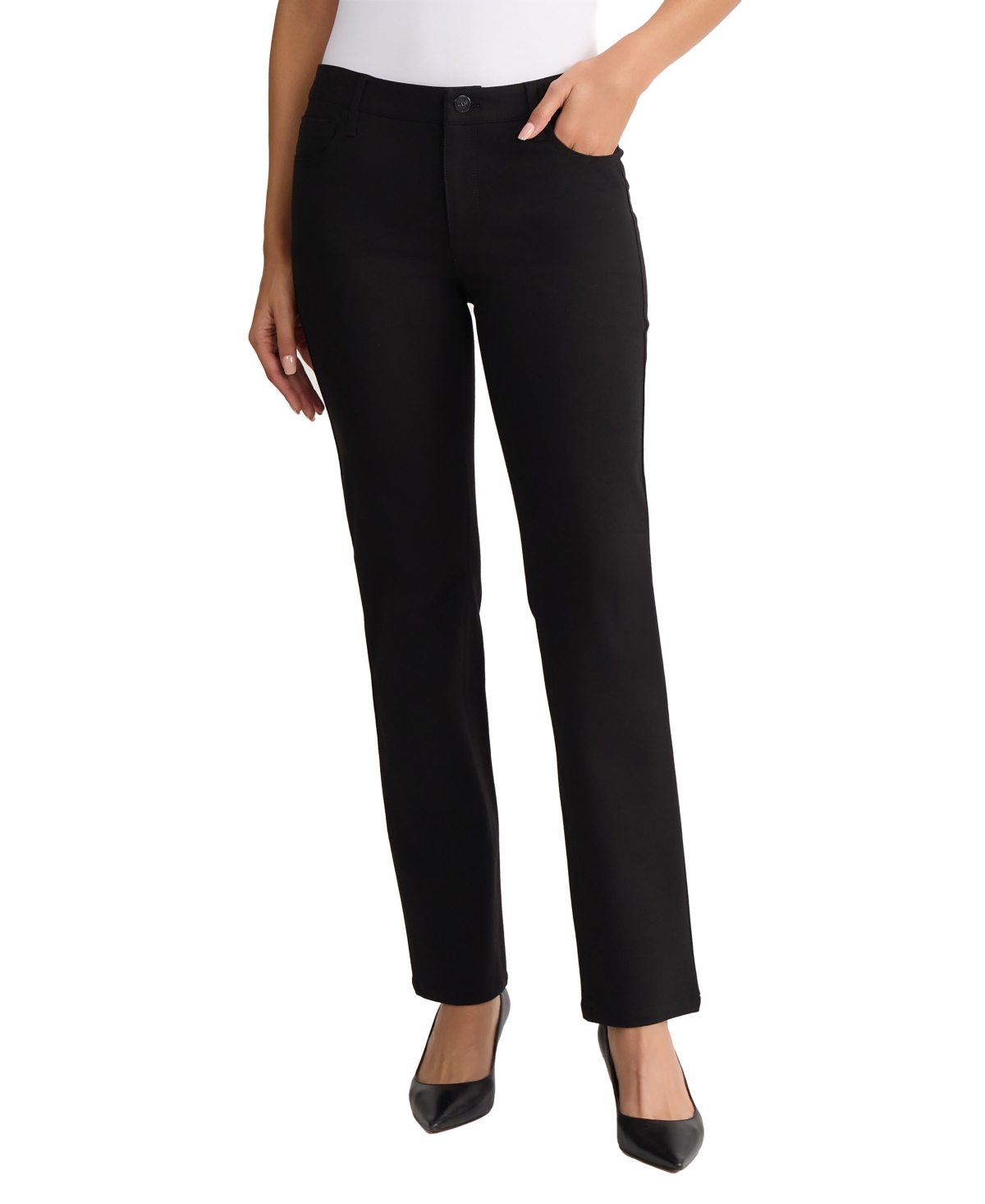 Click here for Jones New York Womens Lexington Mid-Rise Straight... prices
