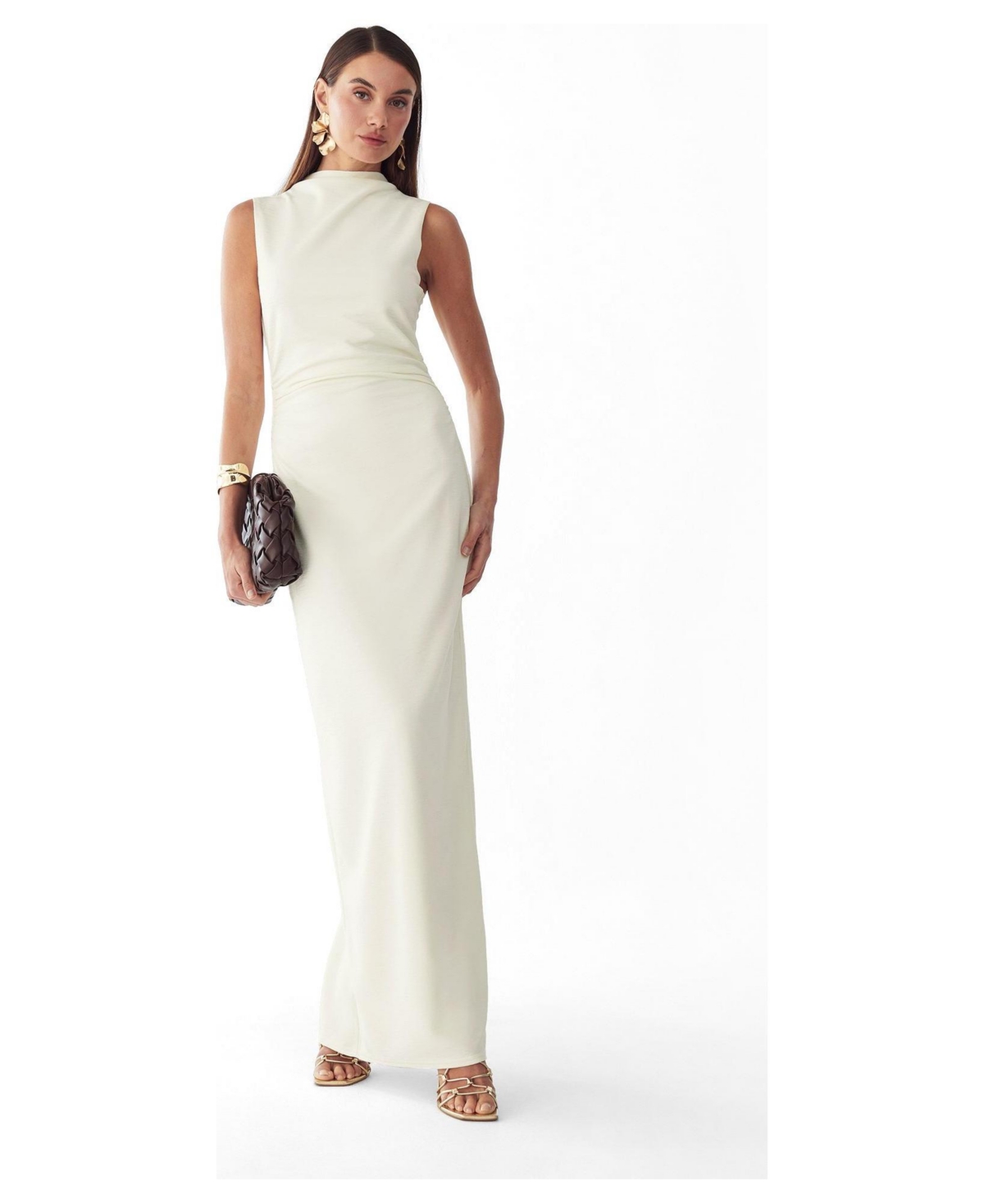 Click here for St Mrlo Womens Annie Maxi Dress - Cream prices